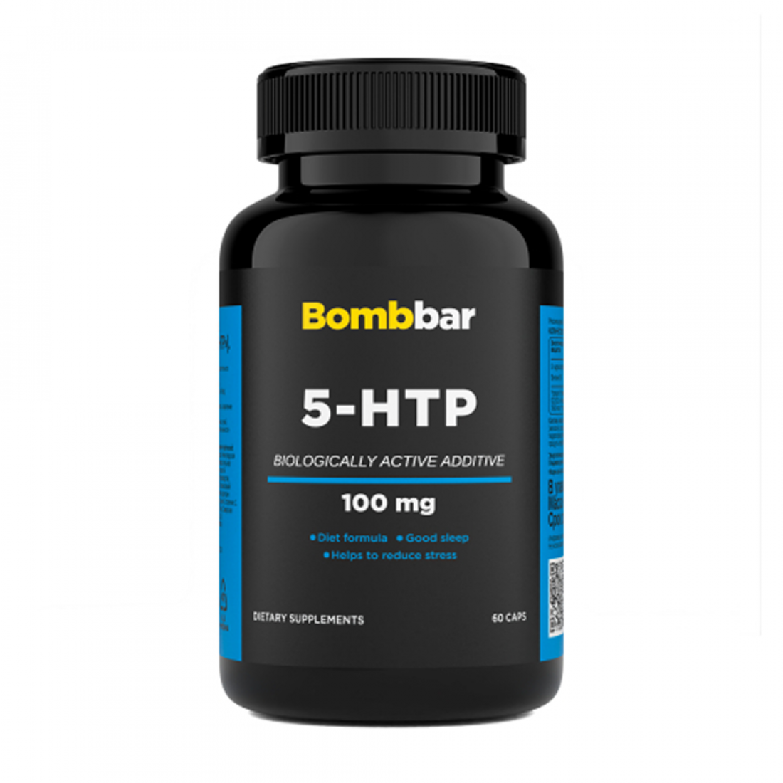 5-Гидрокситриптофан, 5-HTP, Bombbar, 60 капусл купить по выгодной цене ...